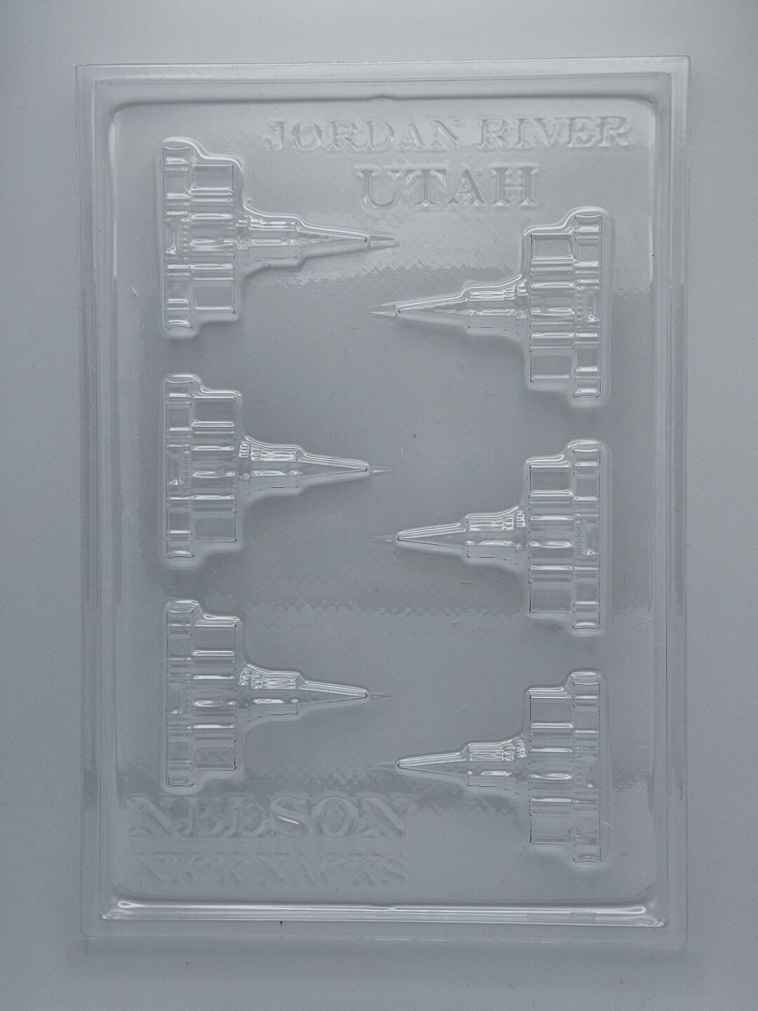Jordan River Utah LDS Temple Candy Mold | Temple Chocolate Mold | LDS ...