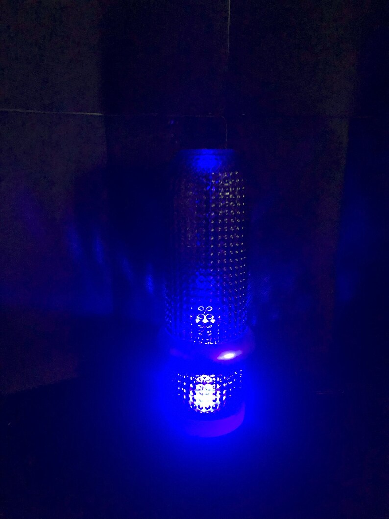 Cone Glass With LED Lighting - Etsy