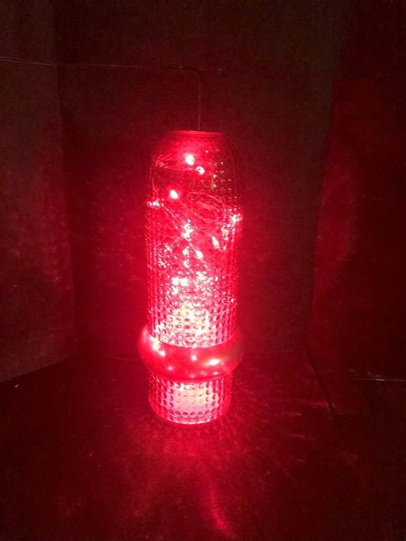 Cone Glass With Fairy Lights - Etsy