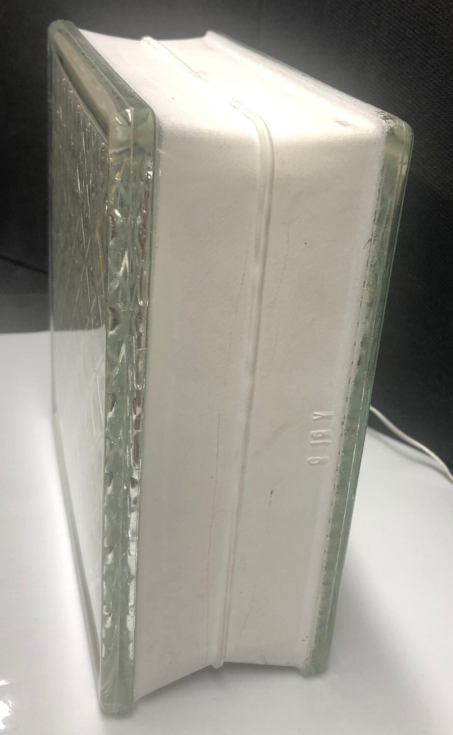 Clear Glass Tile Light - Etsy