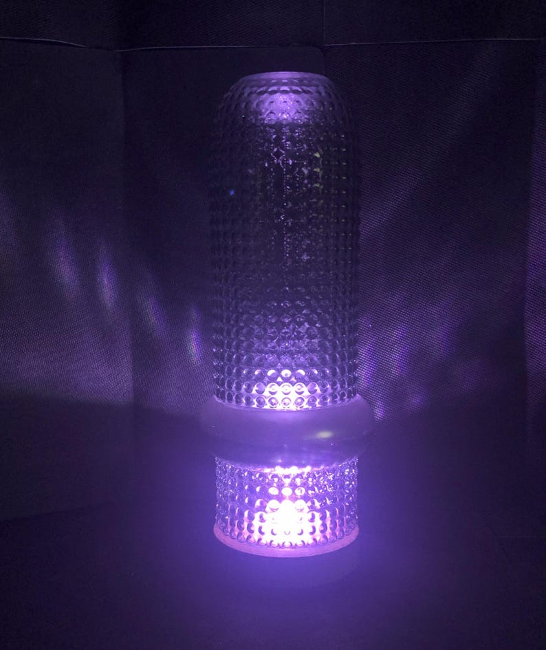 Cone Glass With LED Lighting - Etsy