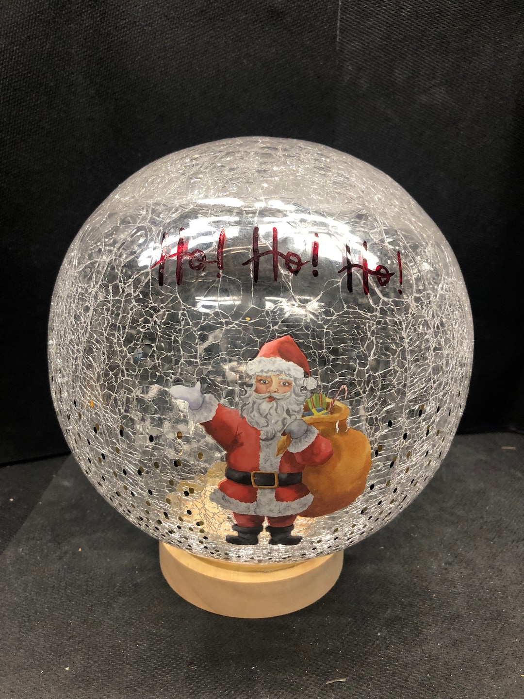 Santa Ball - Etsy