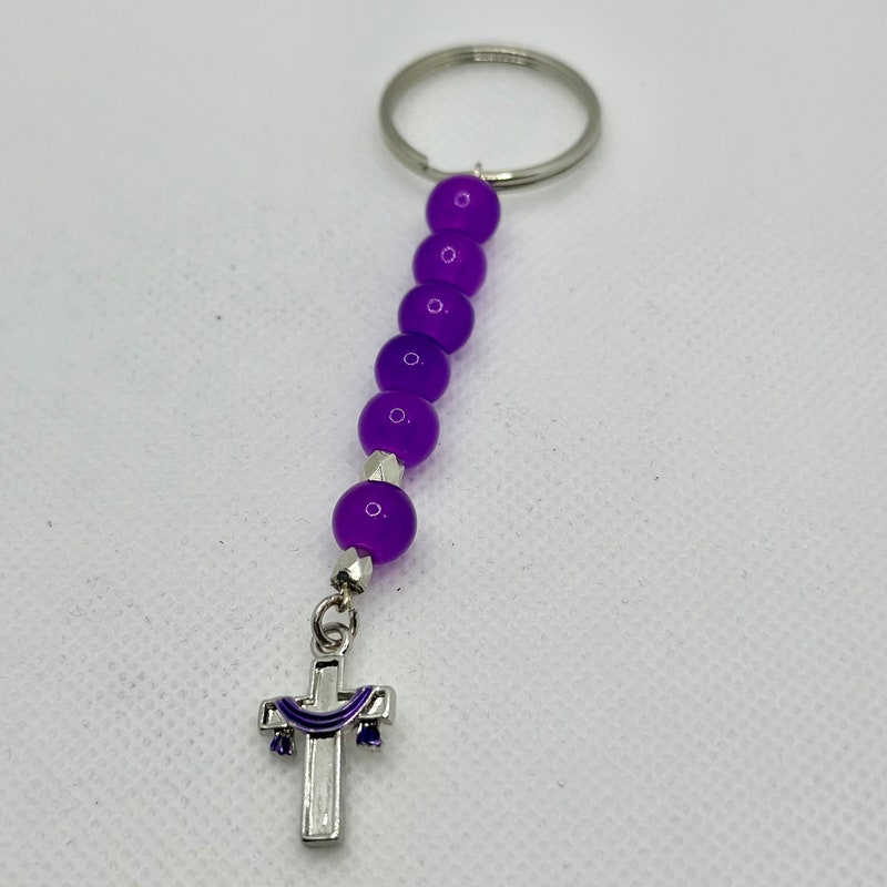 Purple Drape Cross - Etsy