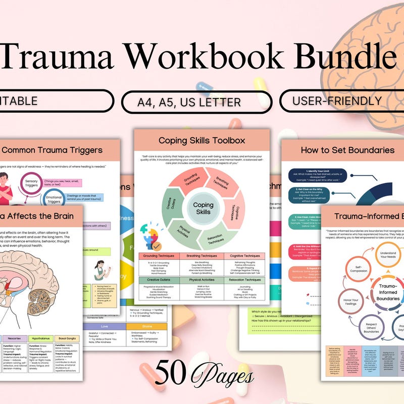 Trauma Bundle - Etsy