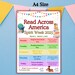 EDITABLE Read Across America Spirit Week Flyer 2025, School Literacy ...