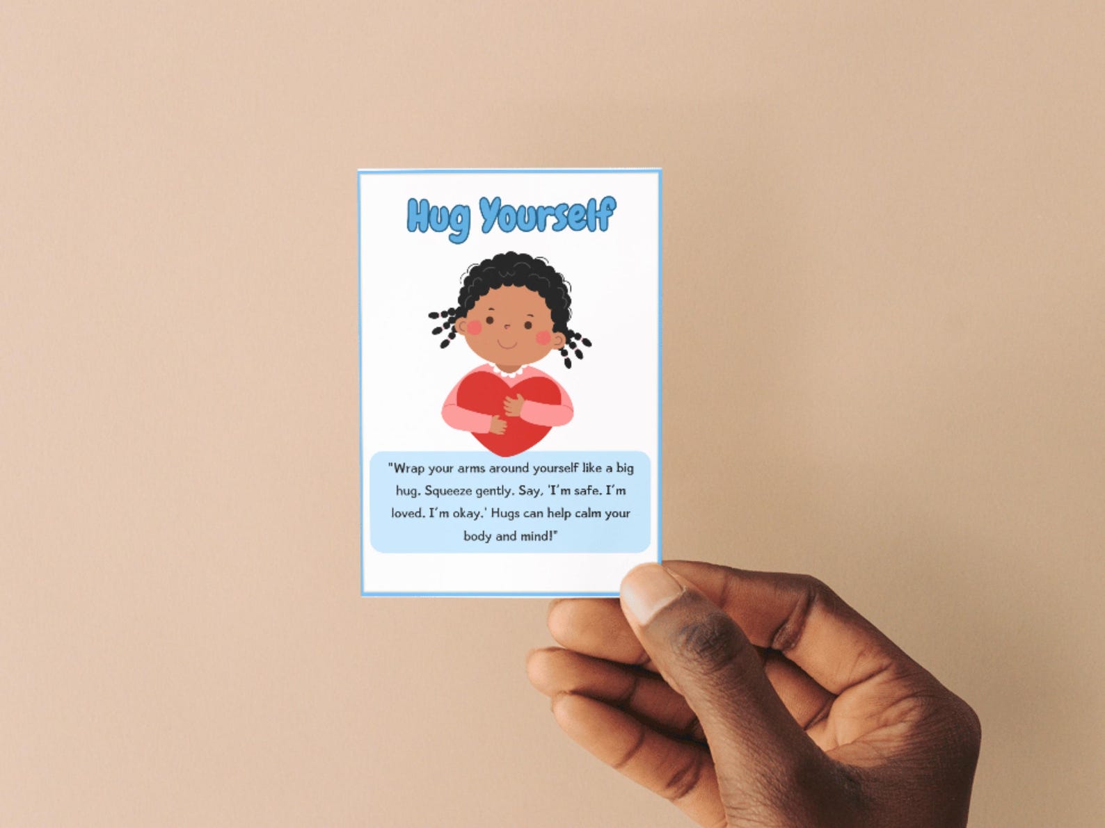 Emotional Regulation Cards for Kids, Anxiety Coping Strategies, Self ...