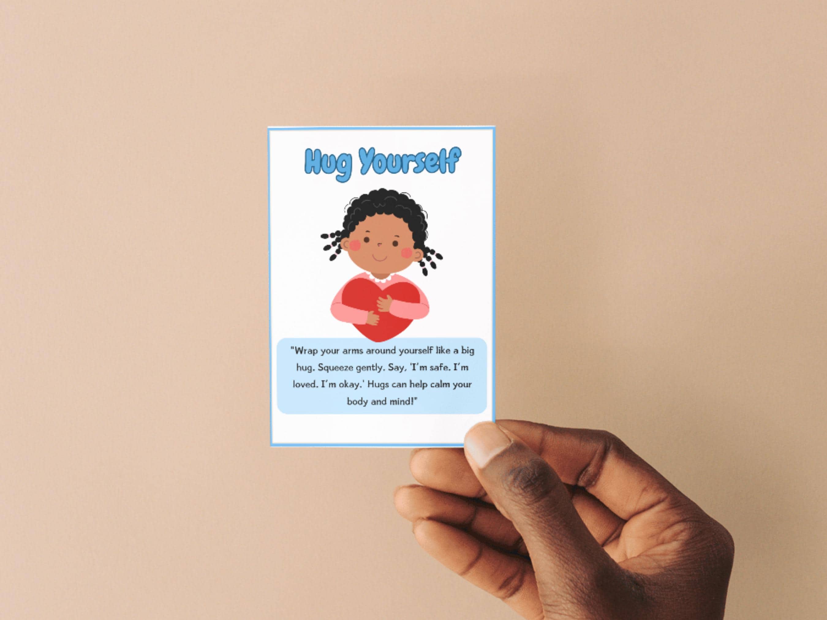 Emotional Regulation Cards for Kids, Anxiety Coping Strategies, Self ...