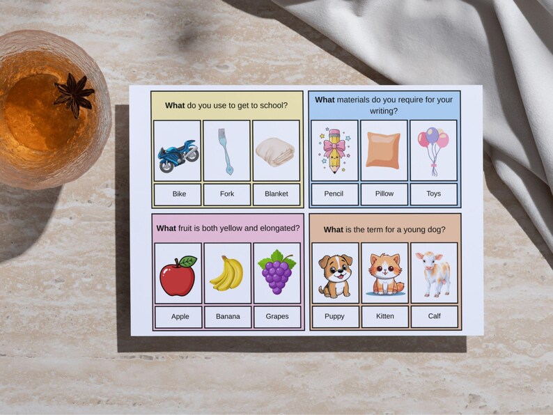 100 WH Question Flash Cards | Printable Language Task Cards | WH ...