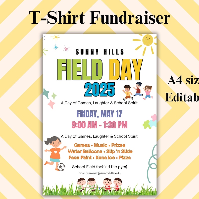 Field Day Poster - Etsy