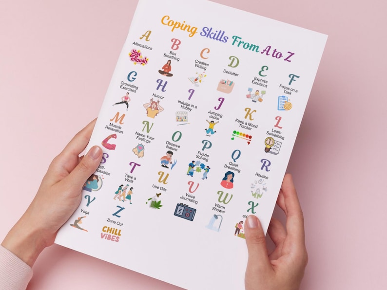 Coping Skills From A to Z, Coping Strategies ABC Coping Skills ...