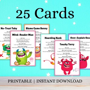 OCD Flashcards for Kids, OCD Worksheets Printable, OCD Therapy Games ...