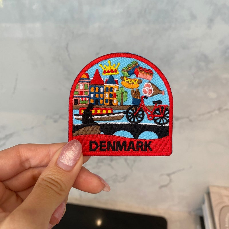 Denmark Patch - Etsy
