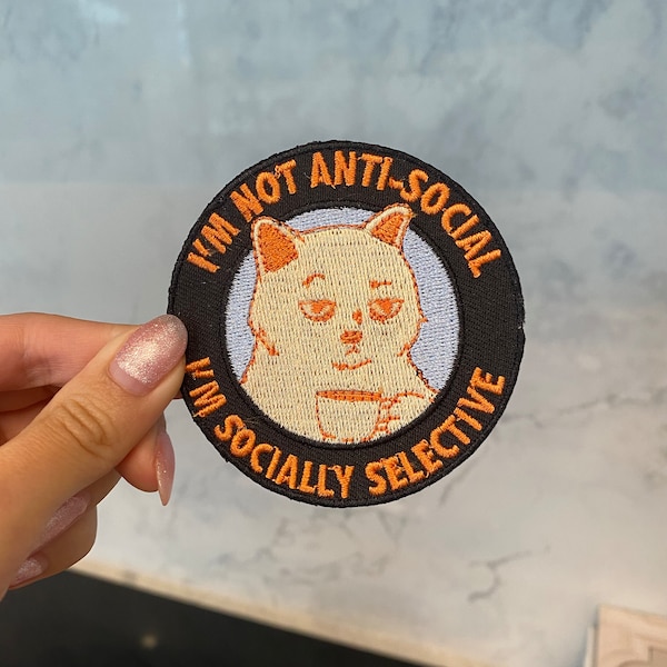 Funny Iron on Patch - Etsy