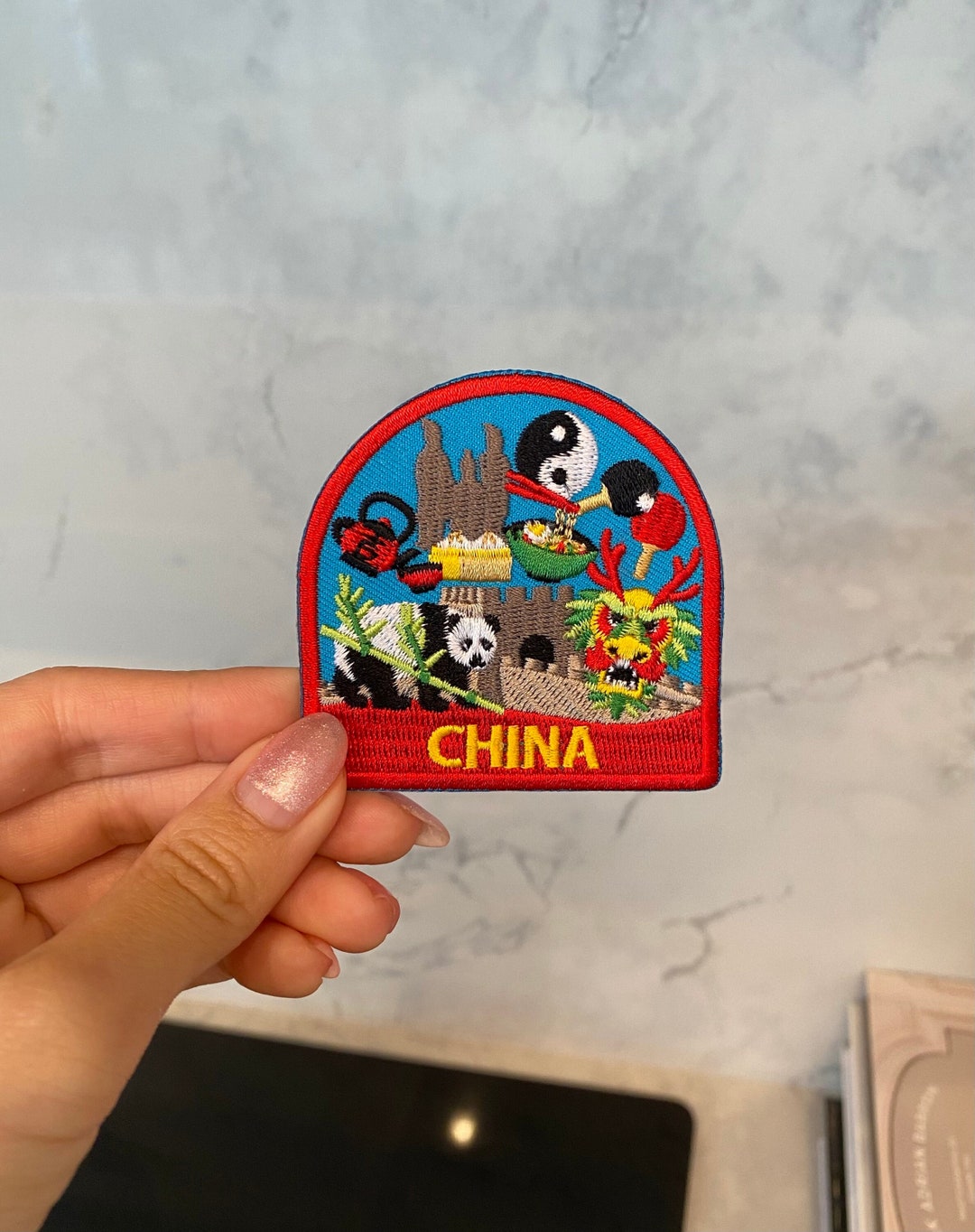 China Travel Embroidery Patch - Iron On, Sew On - Etsy