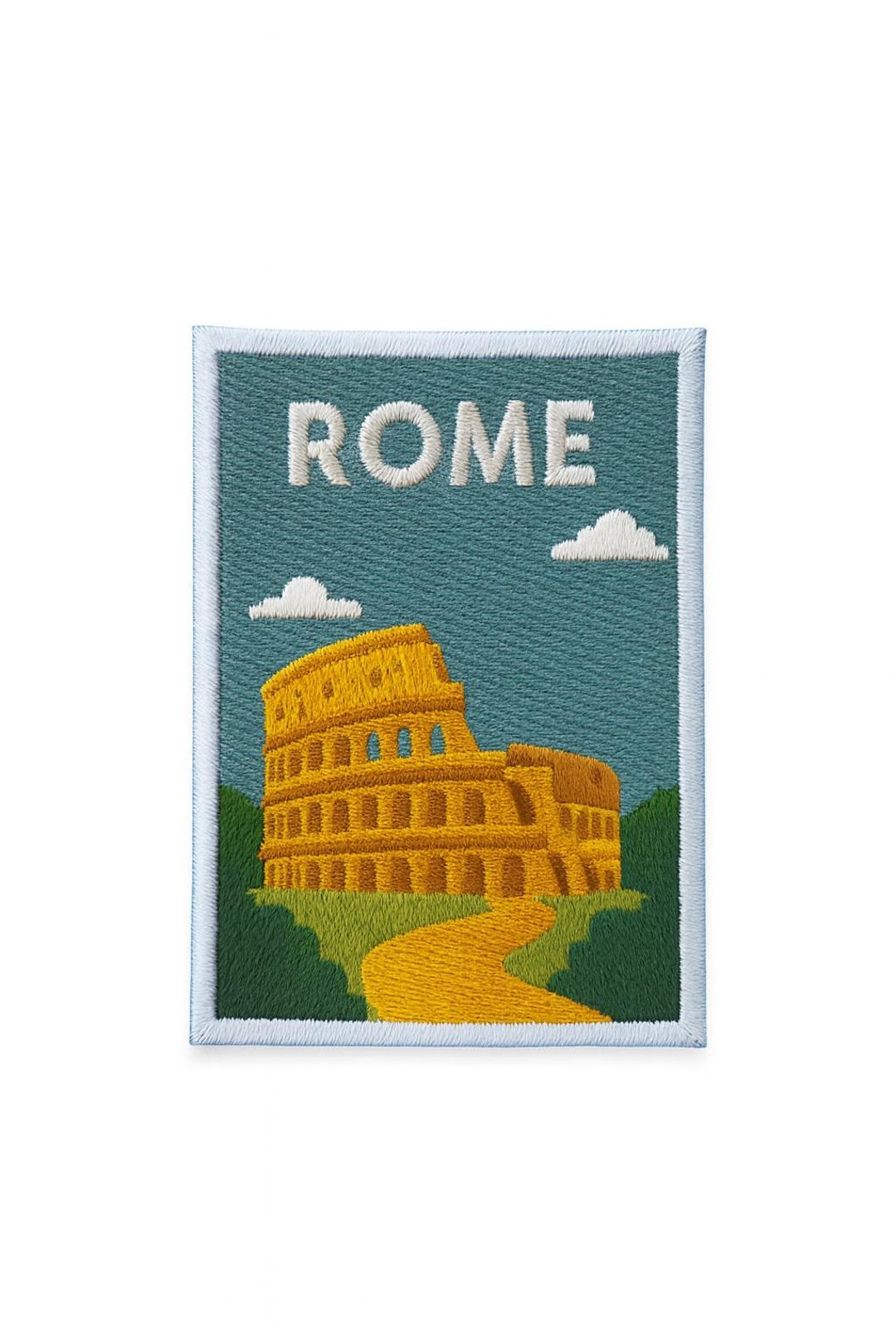 Rome Embroidery 3" Travel Patch - Iron on Europe Italy Souvenir City ...