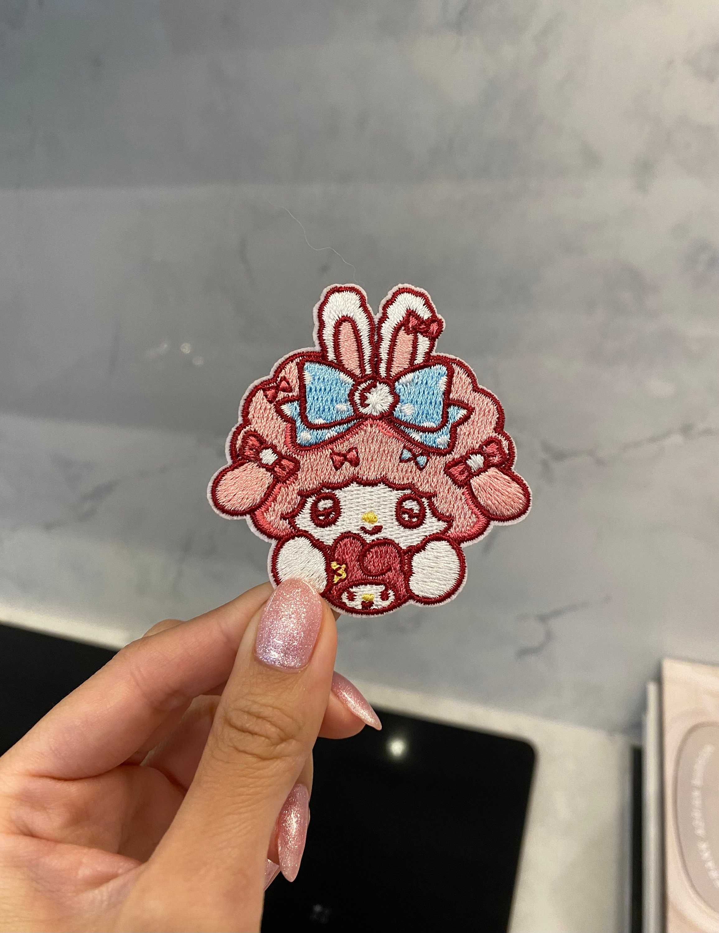 Hello Kitty Sanrio My Melody Embroidery Patch Adhesive Stick On - Etsy