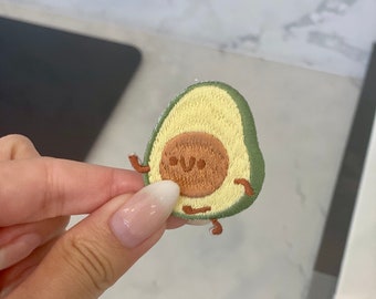 Avocado Patch, Self Adhesive Patch,iron on Patch, Cute Patches, Diy Embroidery Patch, Patch for ...