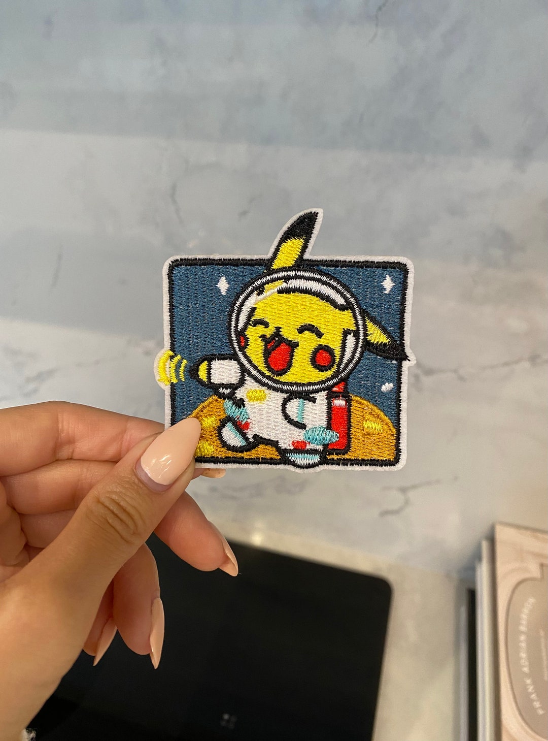 Space Astronaut Pikachu Pokemon Embroidery Patch Iron On, Sew On - Etsy