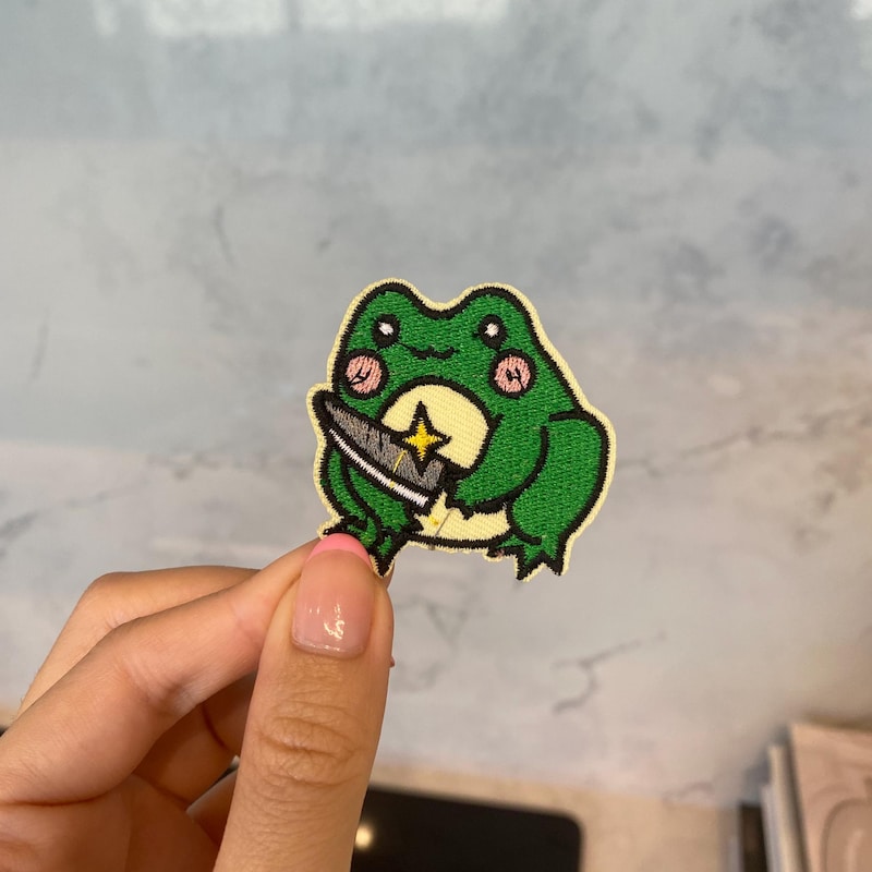 Frog Patch - Etsy