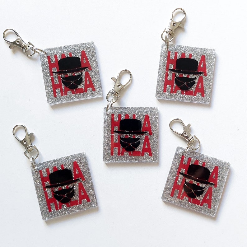 Ateez HALA HALA Inspired Glitter Keychain - Etsy