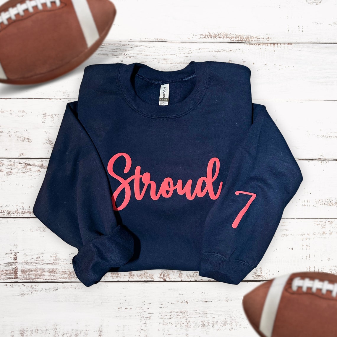 Stroud Houston Texans Sweatshirt - NFL Fan Apparel - Custom Team Spirit ...