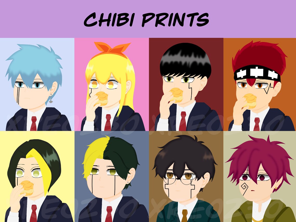 MASHLE Magic and Muscles Photocards & Art Prints - Etsy Canada