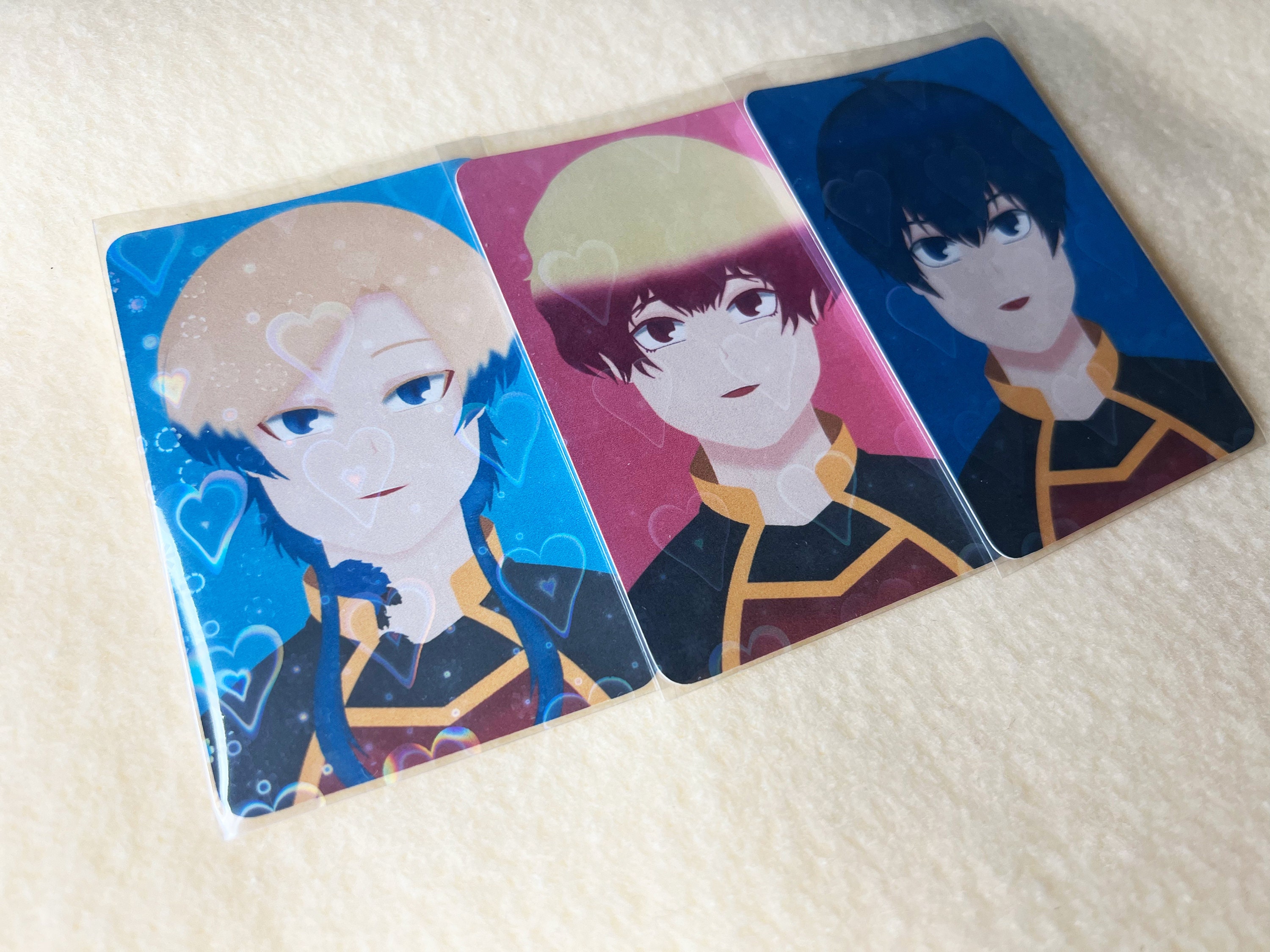 Blue Lock Anime Photocards BLUELOCK - Etsy