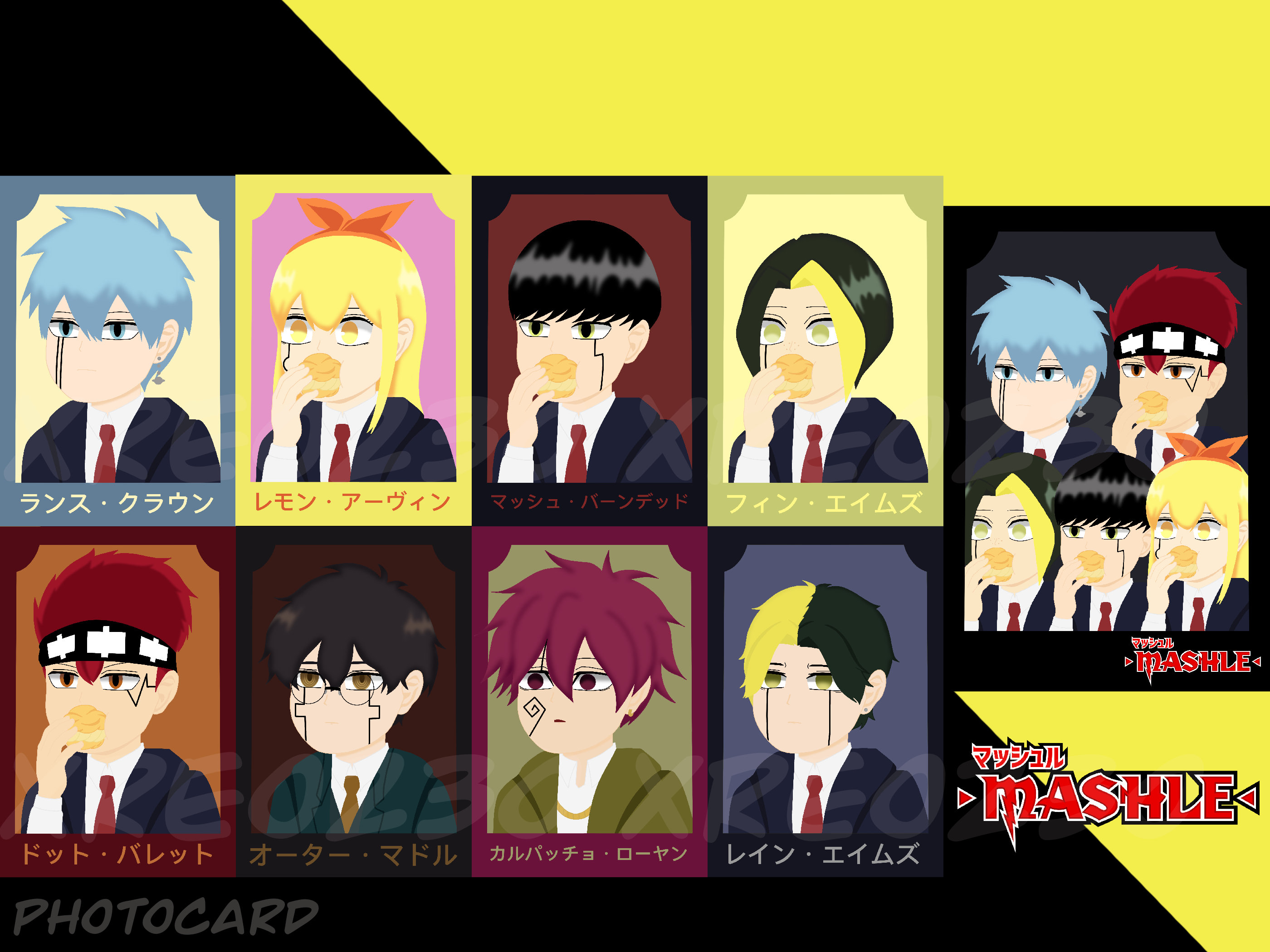 MASHLE Magic and Muscles Photocards & Art Prints - Etsy