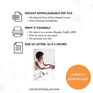 Planner Bundle for Makeup Artist , Printable Planner, Watercolor Makeup ...