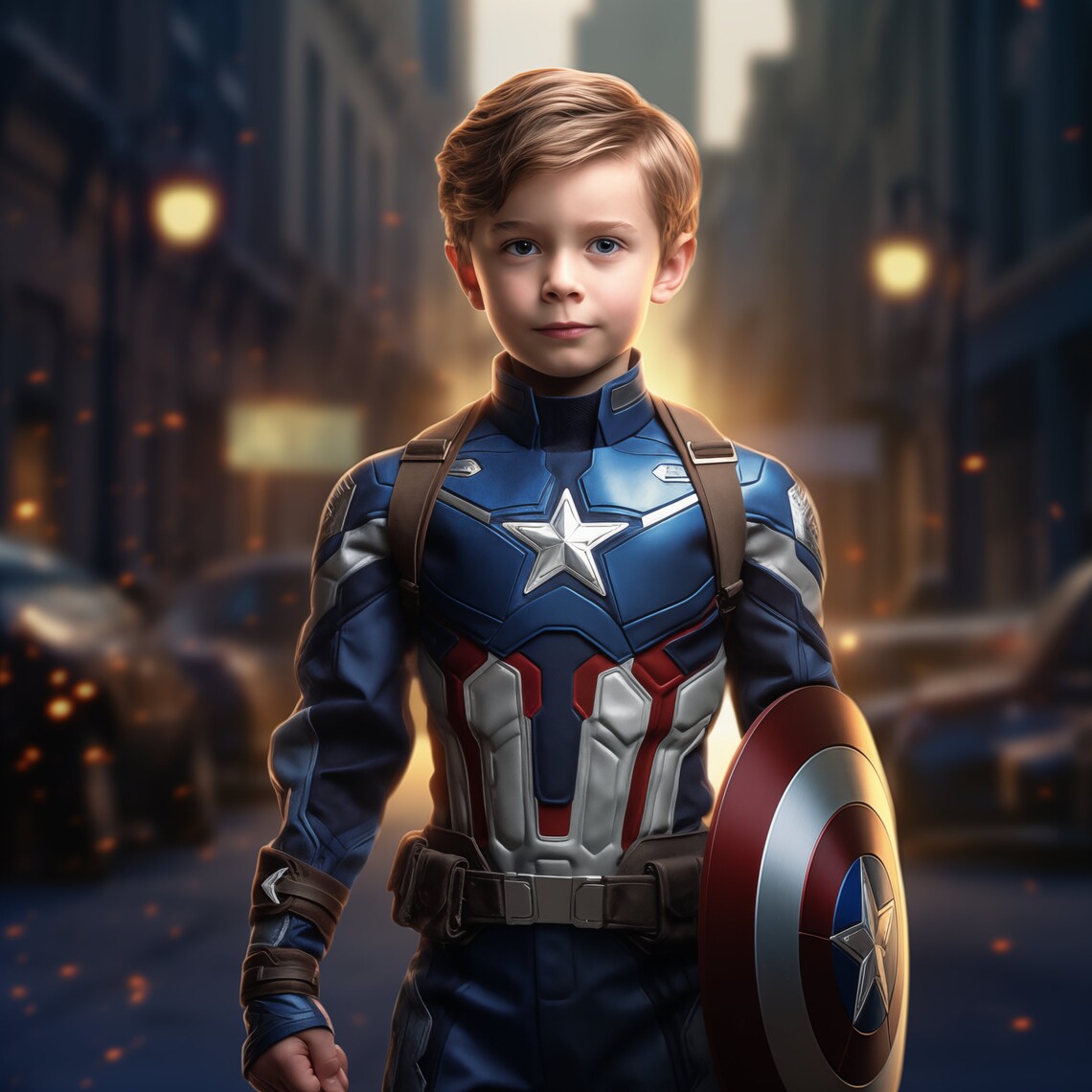 Personalized Captain America Portrait 2 Custom Portrait From - Etsy