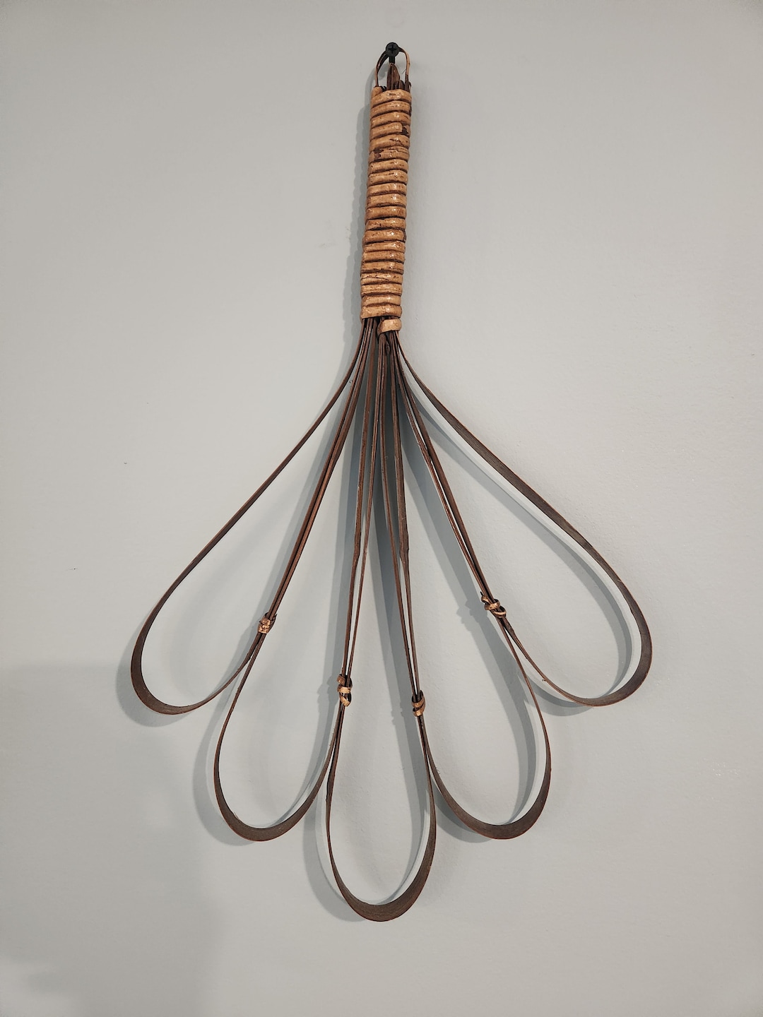 Antique Rug Beater Ratan Bamboo - Etsy