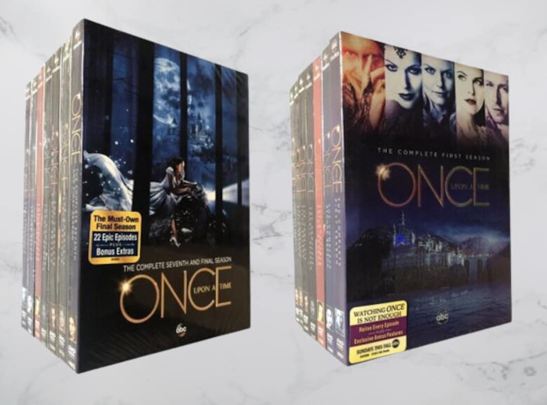 Once Upon a Time the Complete Series Seasons 1-7 DVD Box Set - Etsy