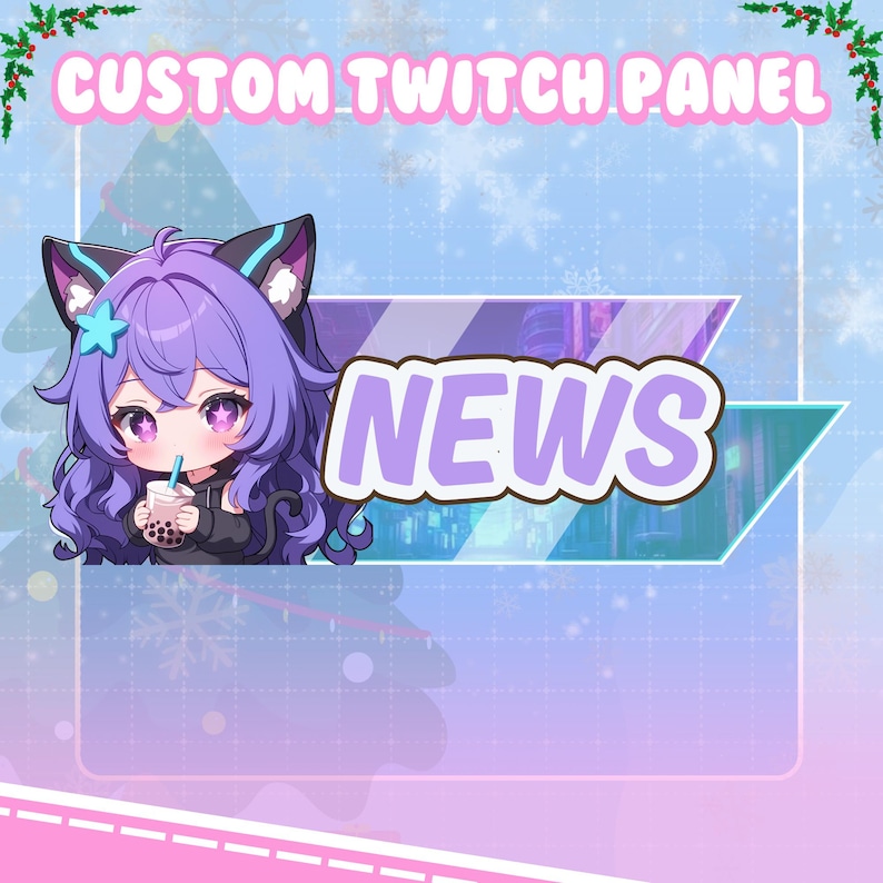 Custom Twitch Panels, Vtuber Panel, Custom Panel Twitch, Anime Panel ...