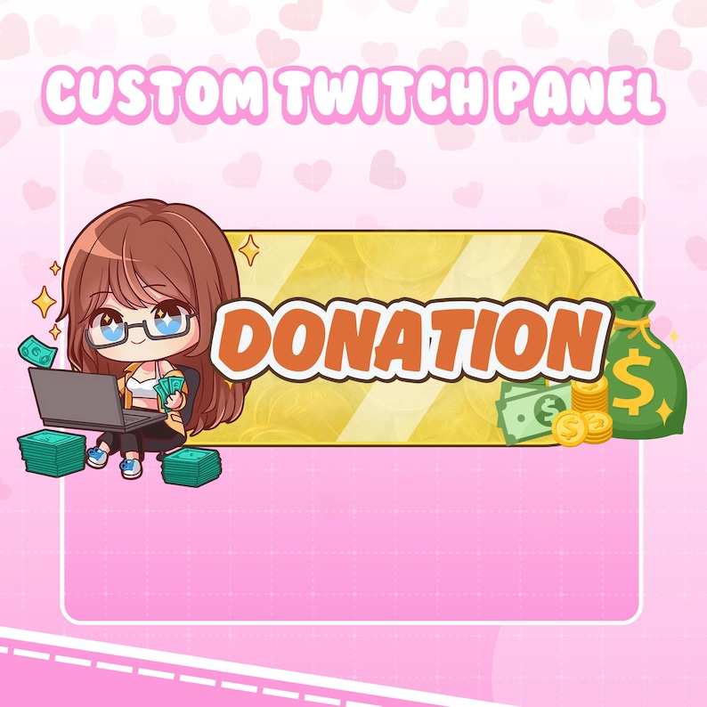 Custom Twitch Panels, Vtuber Panel, Custom Panel Twitch, Anime Panel ...