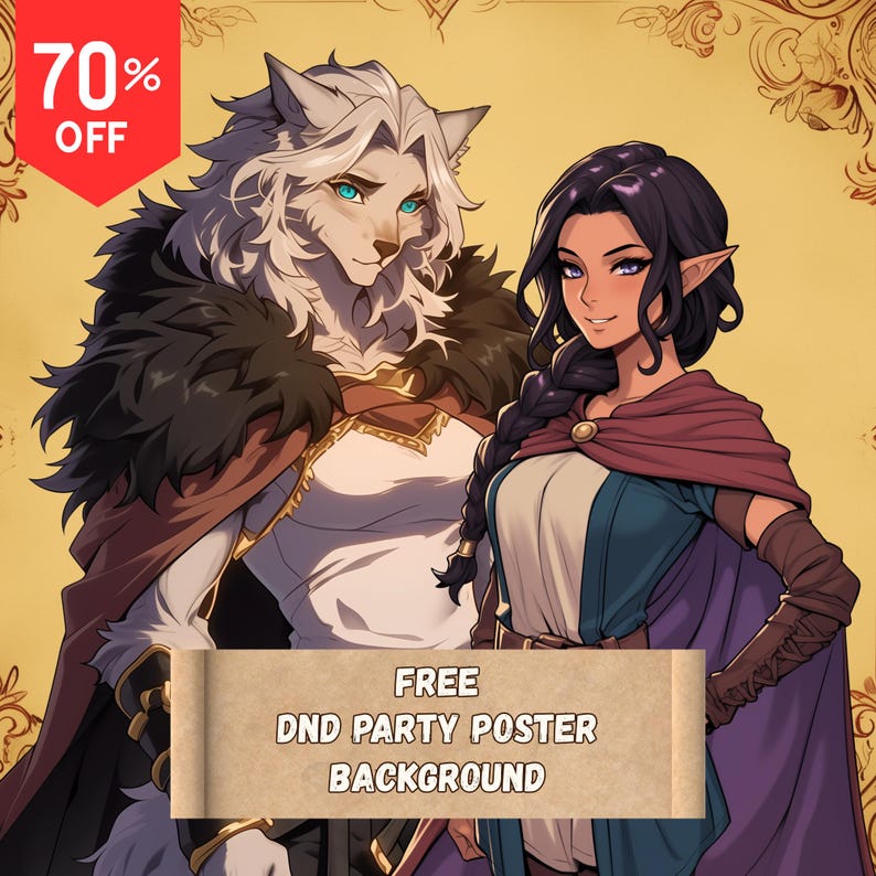 Custom DND Party, Dnd Commission, Dnd Character Art, Fantasy Art ...