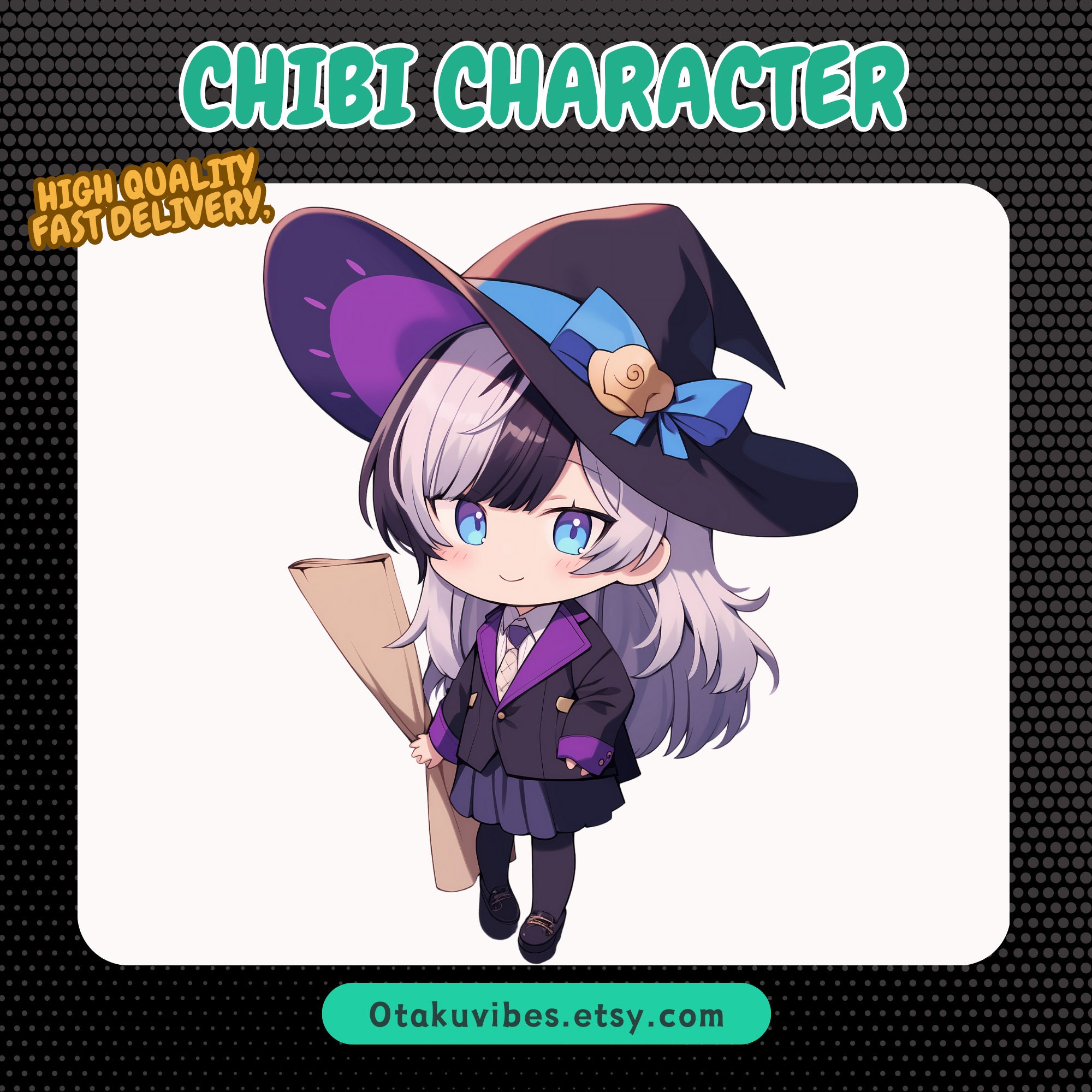 CUSTOM CHIBI, Chibicharacter, Chibi Emotes, Cute Anime Chibi ...