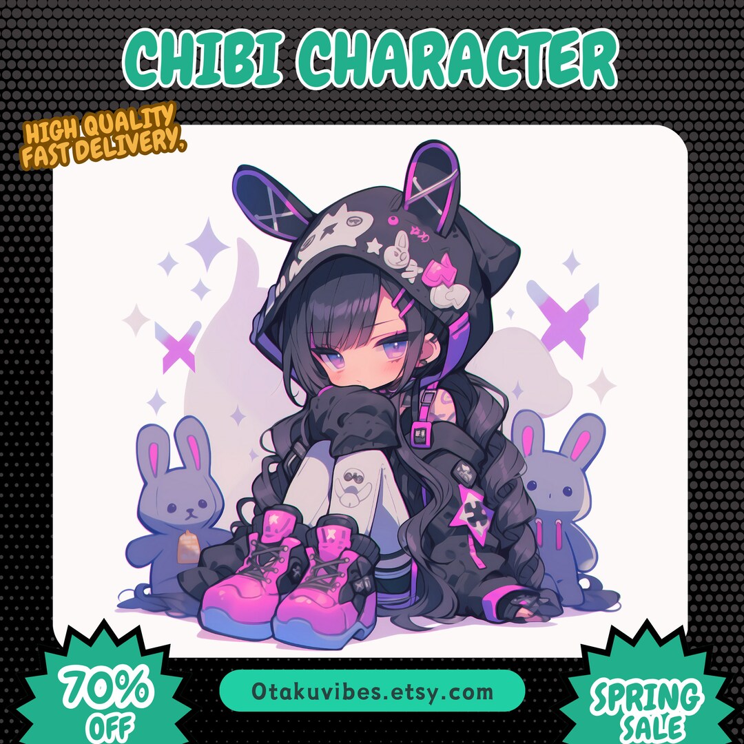 CUSTOM CHIBI, Chibicharacter, Chibi Emotes, Cute Anime Chibi ...