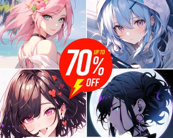 CUSTOM Anime PFP, PFP Commission, Profil Icon, Anime Avatar, Profile ...