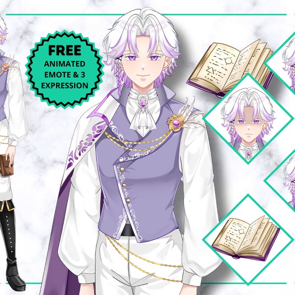 Vtuber Model Male - Etsy