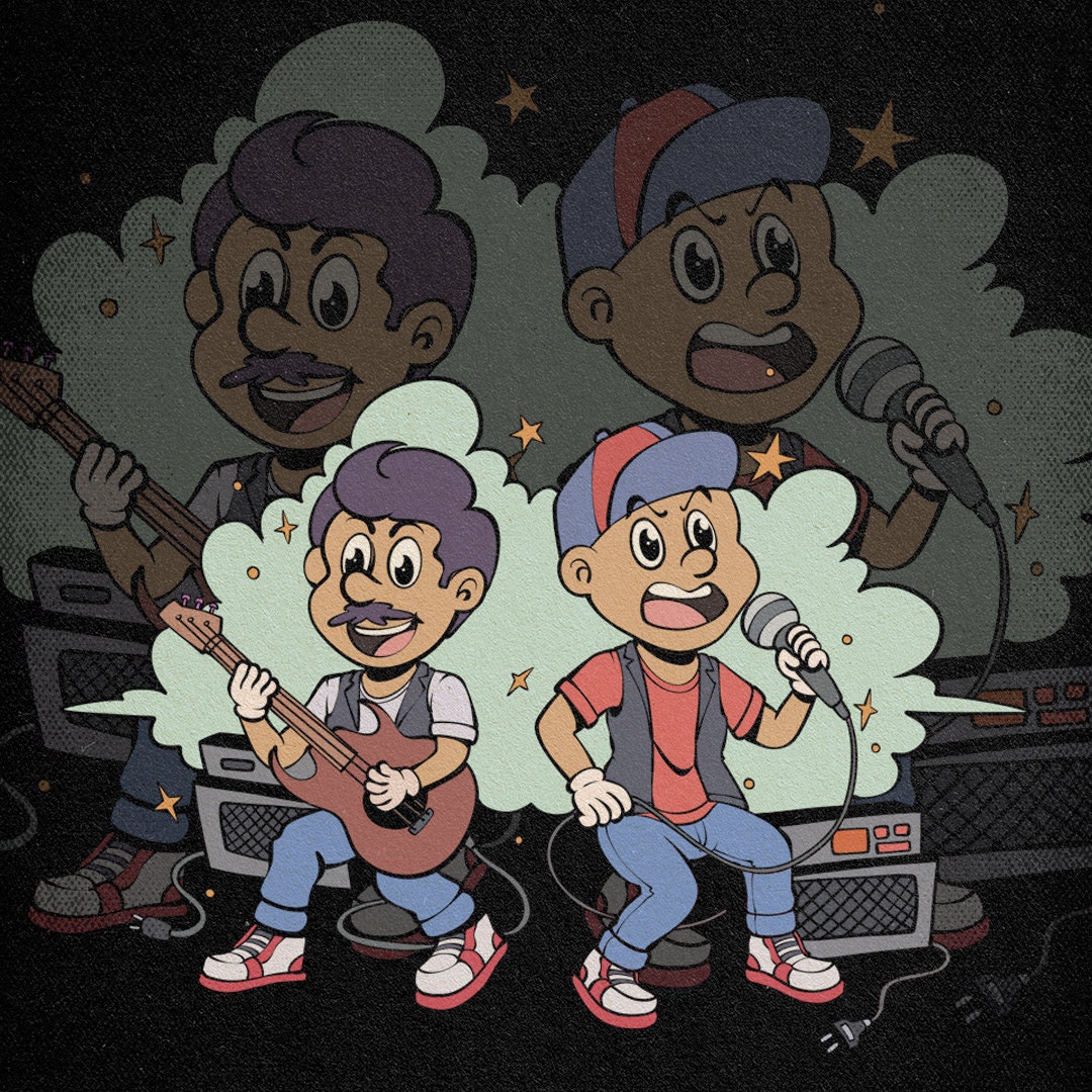 Custom Design Retro Vintage Cartoon for Design Mascot, Sticker, T-shirt ...