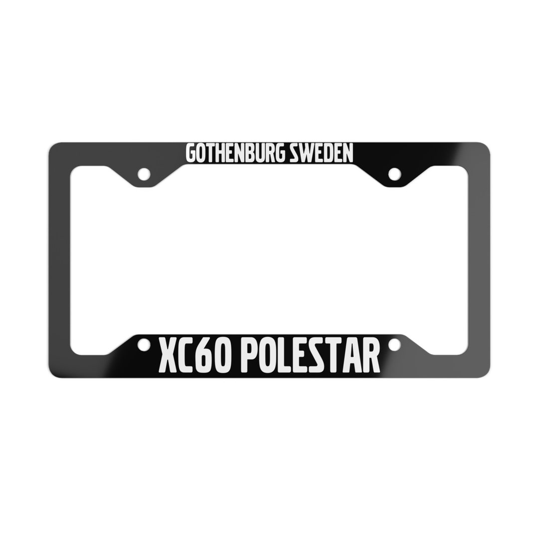 Volvo XC60 Polestar Gothenburg Sweden Metal License Plate Frame - Etsy