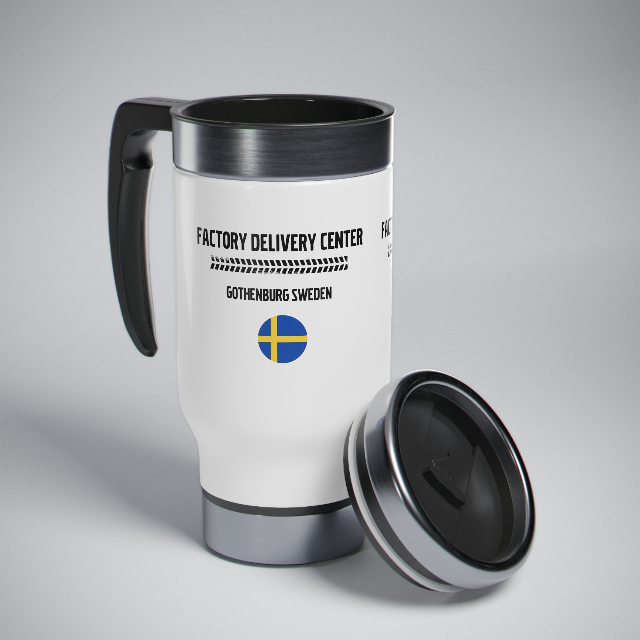 Volvo Factory Cars Stainless Steel Travel Mug With Handle, 14oz - Etsy