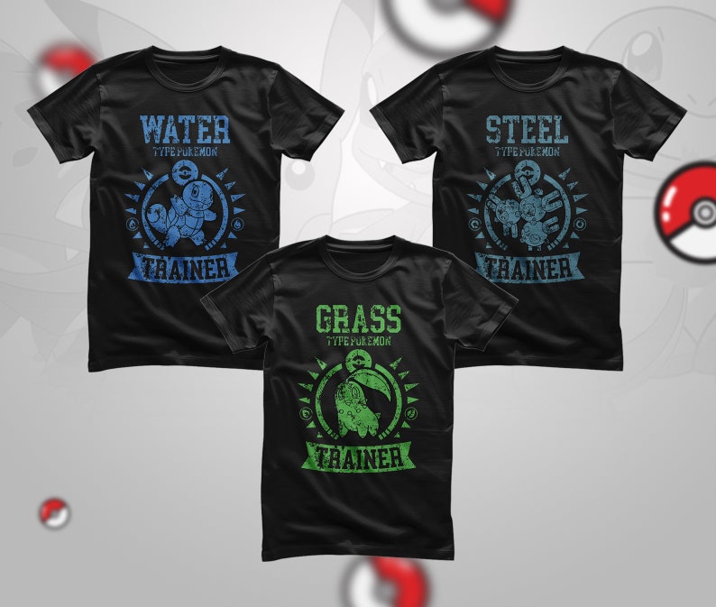 18 Diseños para playeras de Pokémon, vectores de Pokémon, imágenes de ...