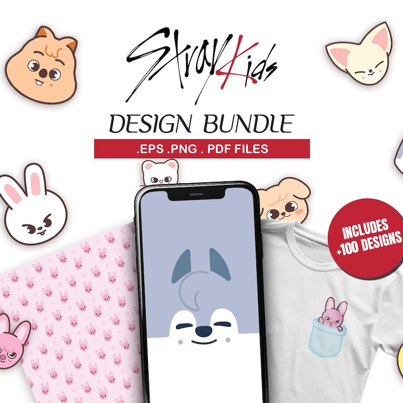 Stray Kids Stickers 100 - Etsy
