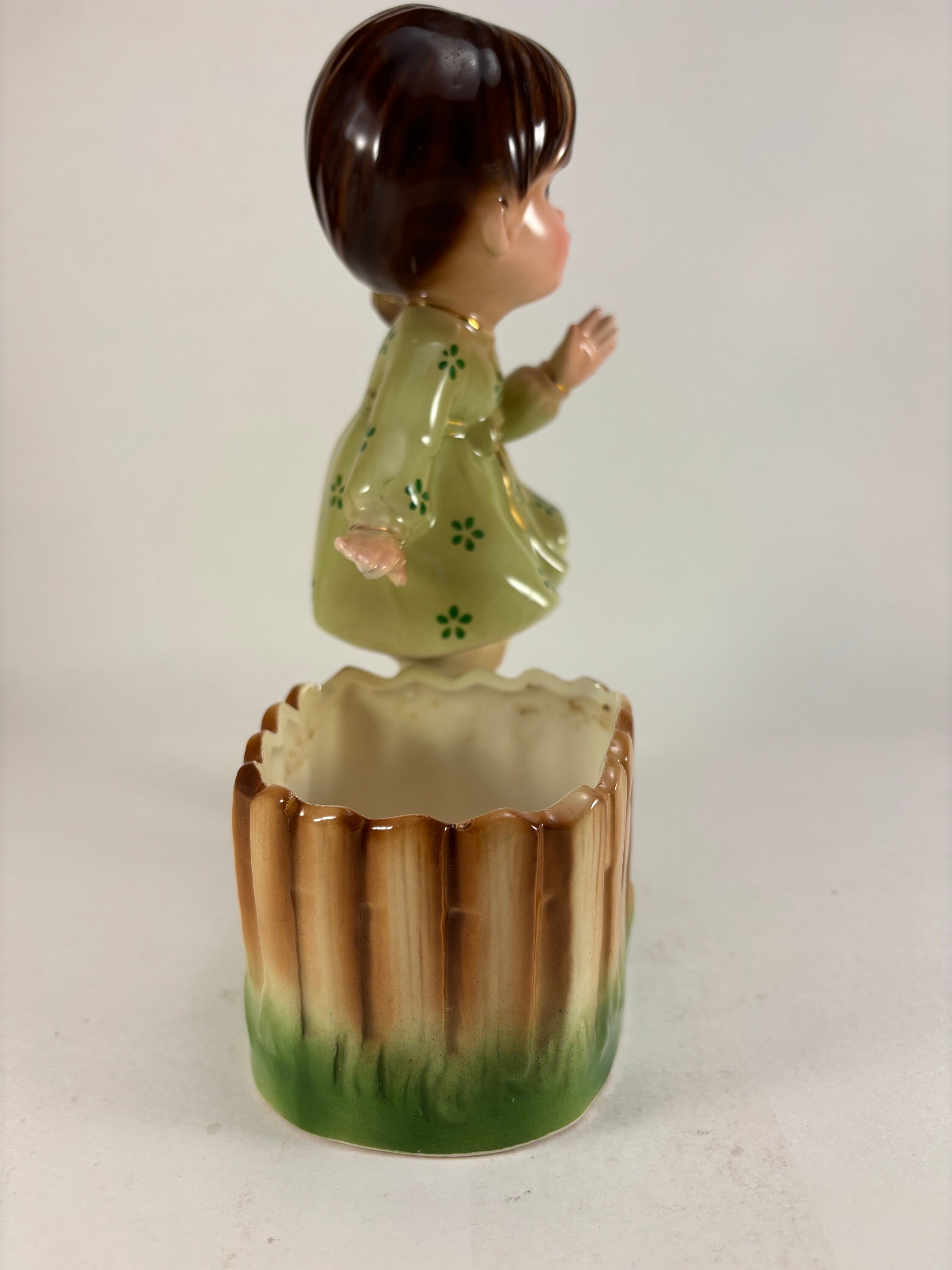 1960's Inarco Planter Girl #E2870 Green - Etsy