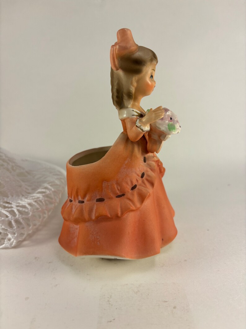 1950's Napcoware Southern Belle Planter Girl #C-6435 - Etsy