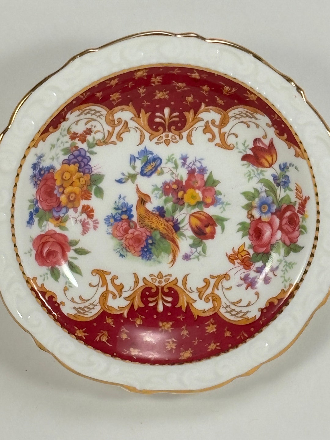 Set of Two Paragon Bone China Rockingham Dishes - Etsy