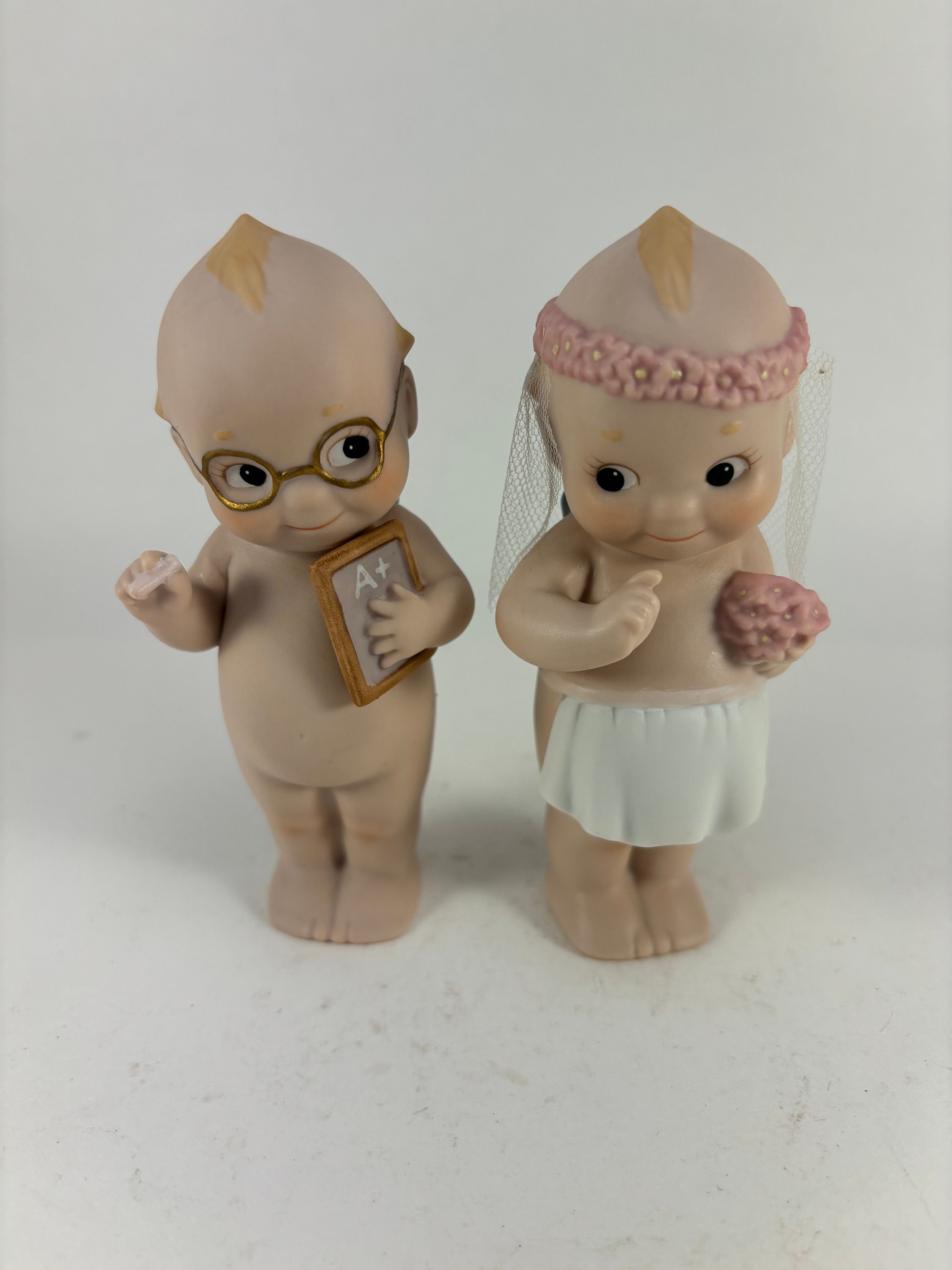 1990's Two Jesco Kewpie Figurines-bride and Teacher - Etsy