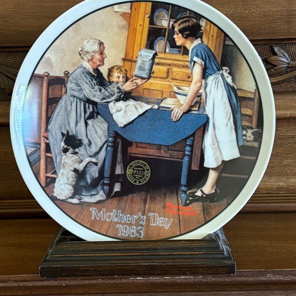 Norman Rockwell Cup - Etsy