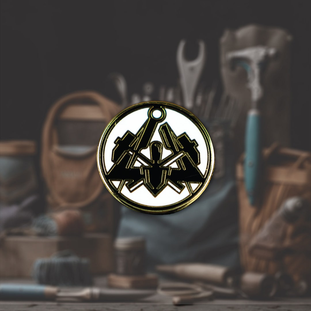 Bricklayer Pin | Bricklayer Lapel Pin | Gift for Craftsmen and Builders ...